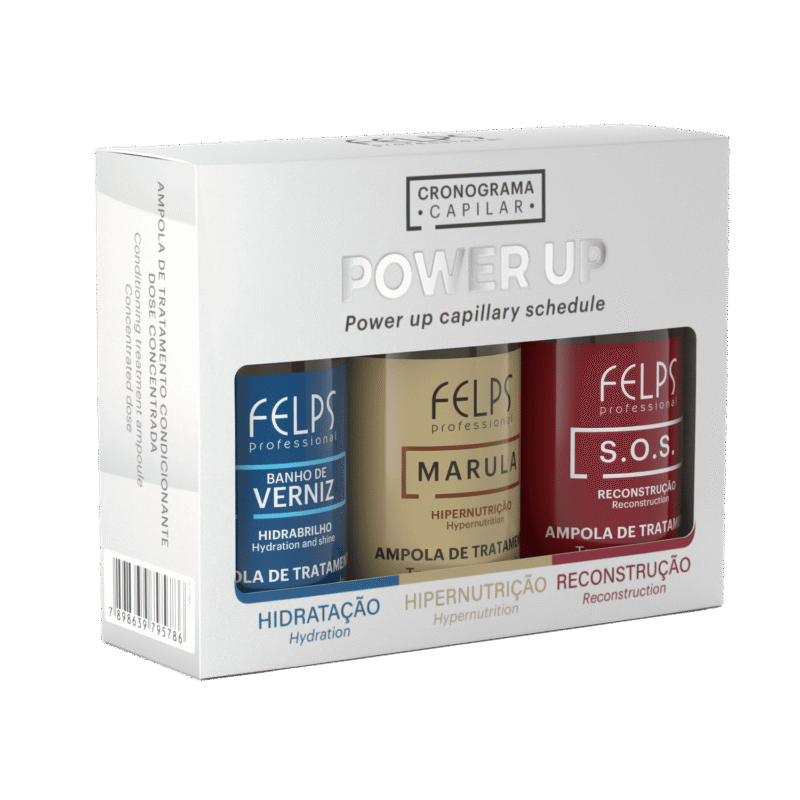 Felps - Cronograma Capilar Power Up Ampoules - Felps Professional Canada